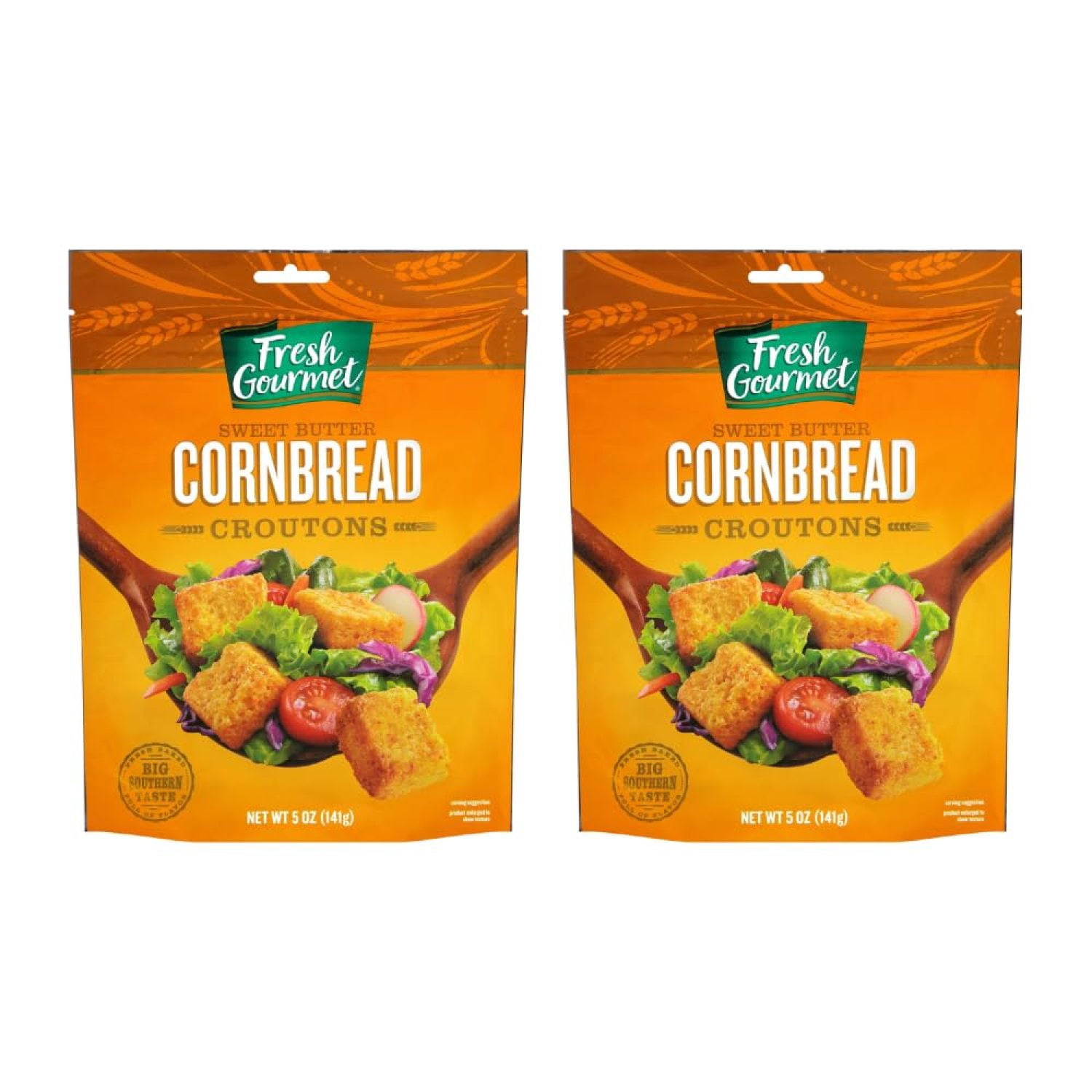 SXDF Premium Croutons, Sweet Butter Cornbread, 5 Ounce (Pack of 2 ...