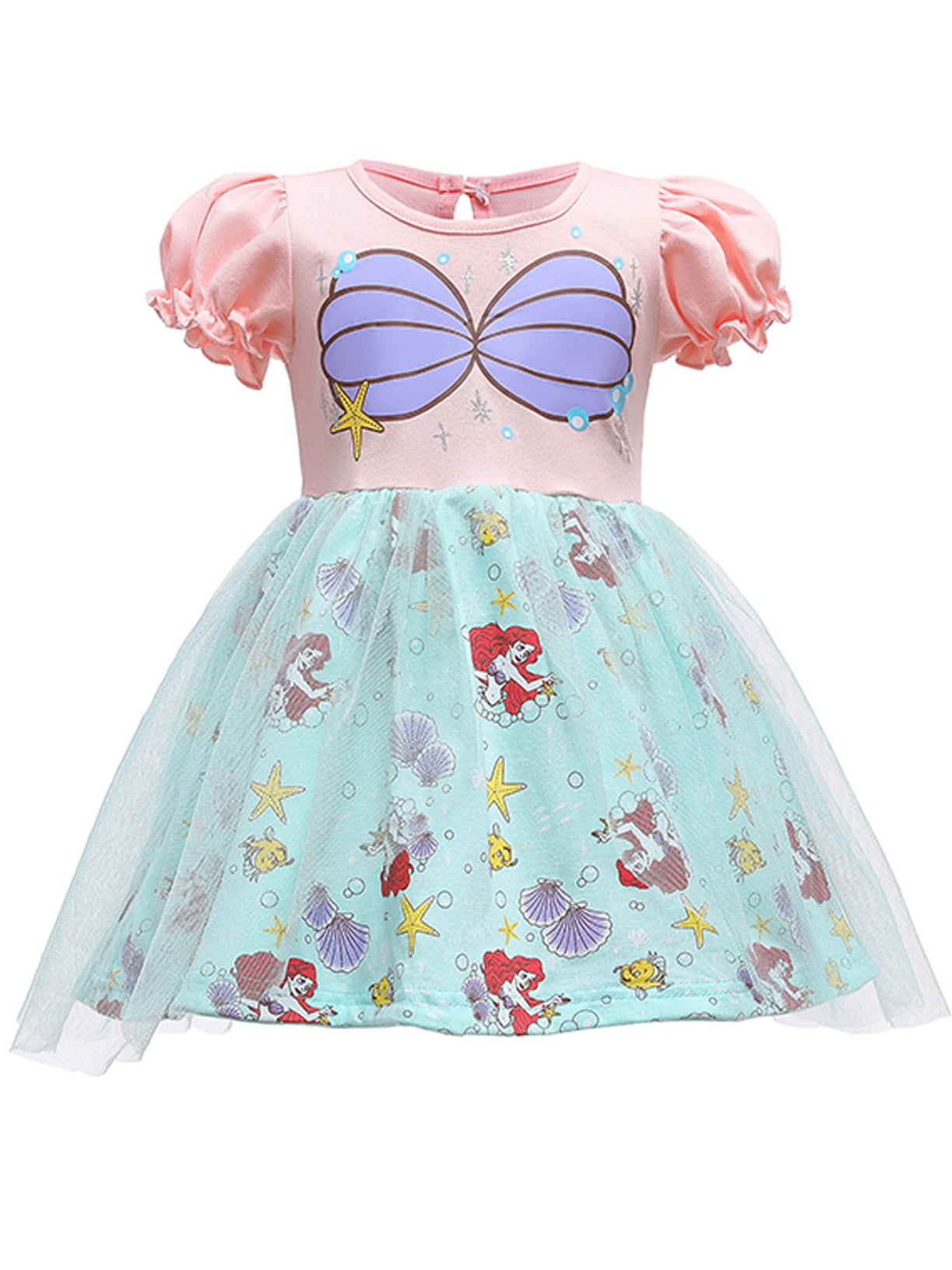 SXIMEE 1-6T Princess Dress Up Clothes for Little Girls Birthday Party ...