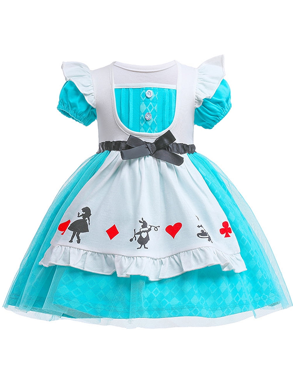 SXIMEE 1-6T Princess Dress Up Clothes for Toddler Girls Kids Birthday ...