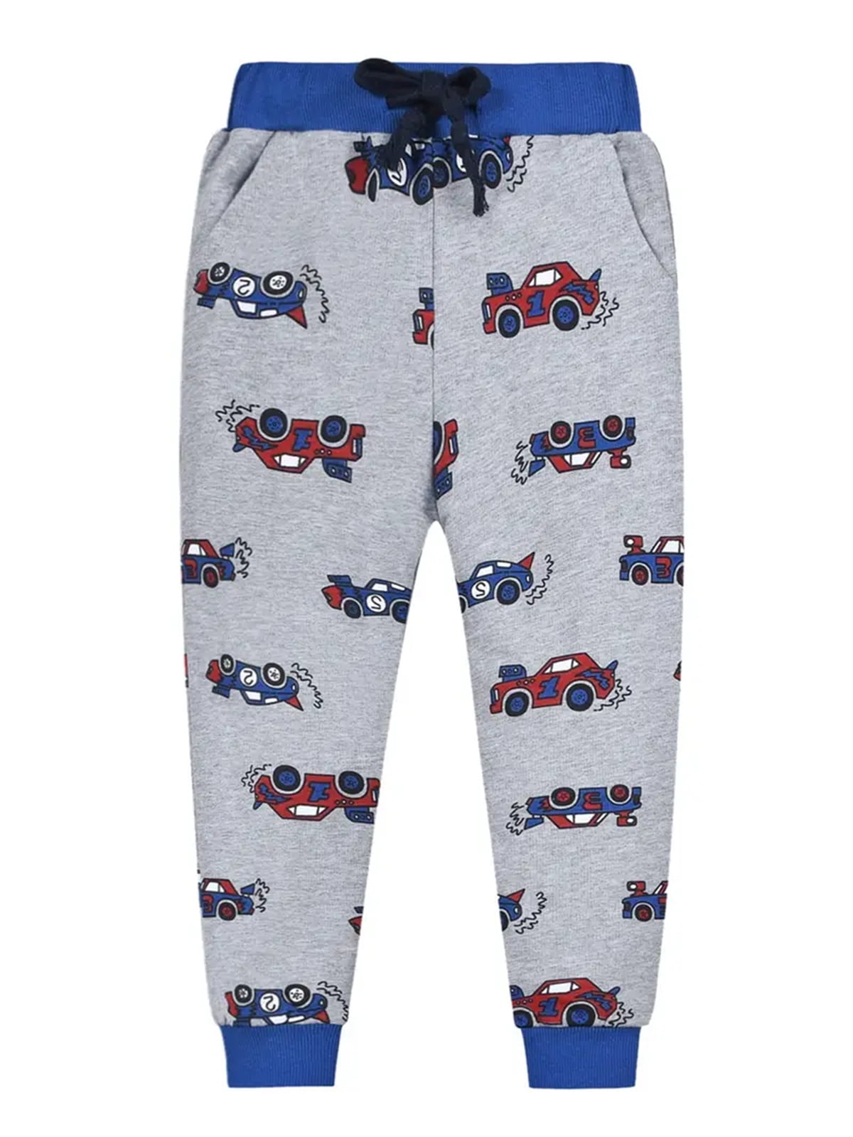 SXIMEE 2-7T Toddler and Boys Joggers Cotton Sweatpants Kids Pull-On ...