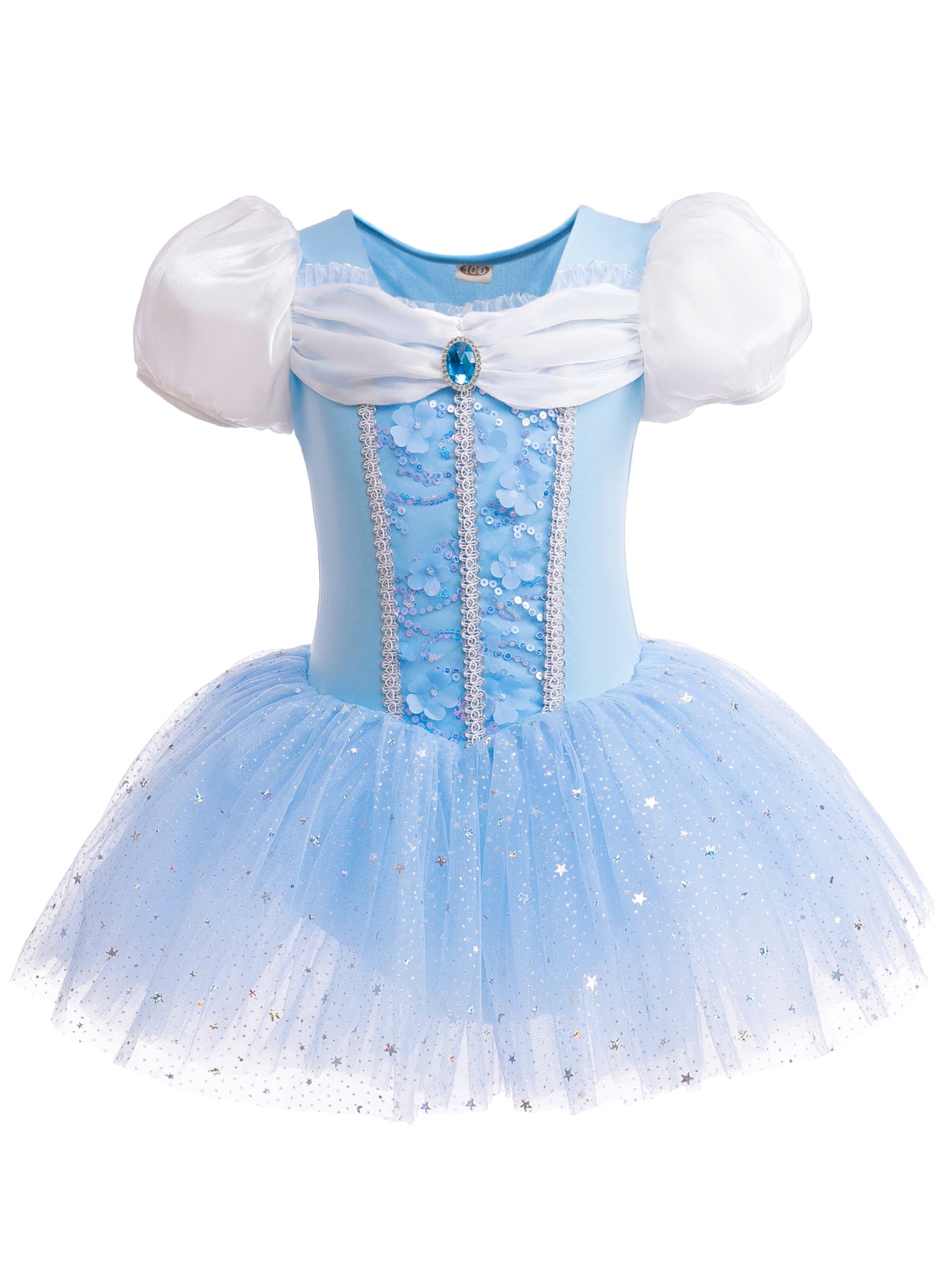 ATAIKU 3-8T Princess Ballet Leotards Tutu Dress for Toddler Girls ...
