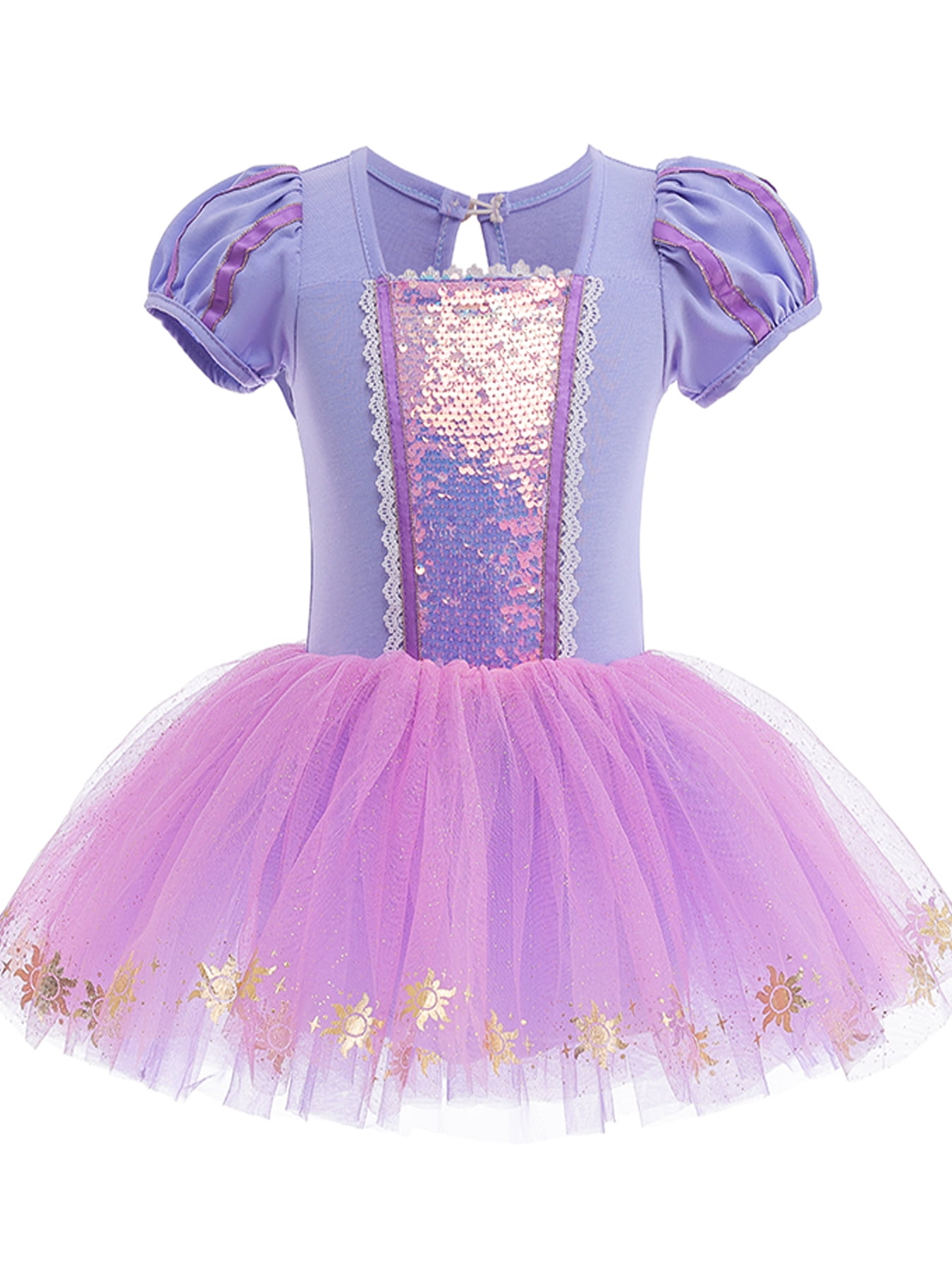 SXIMEE 3-8T Princess Ballet Leotards Tutu Dress for Toddler Girls ...