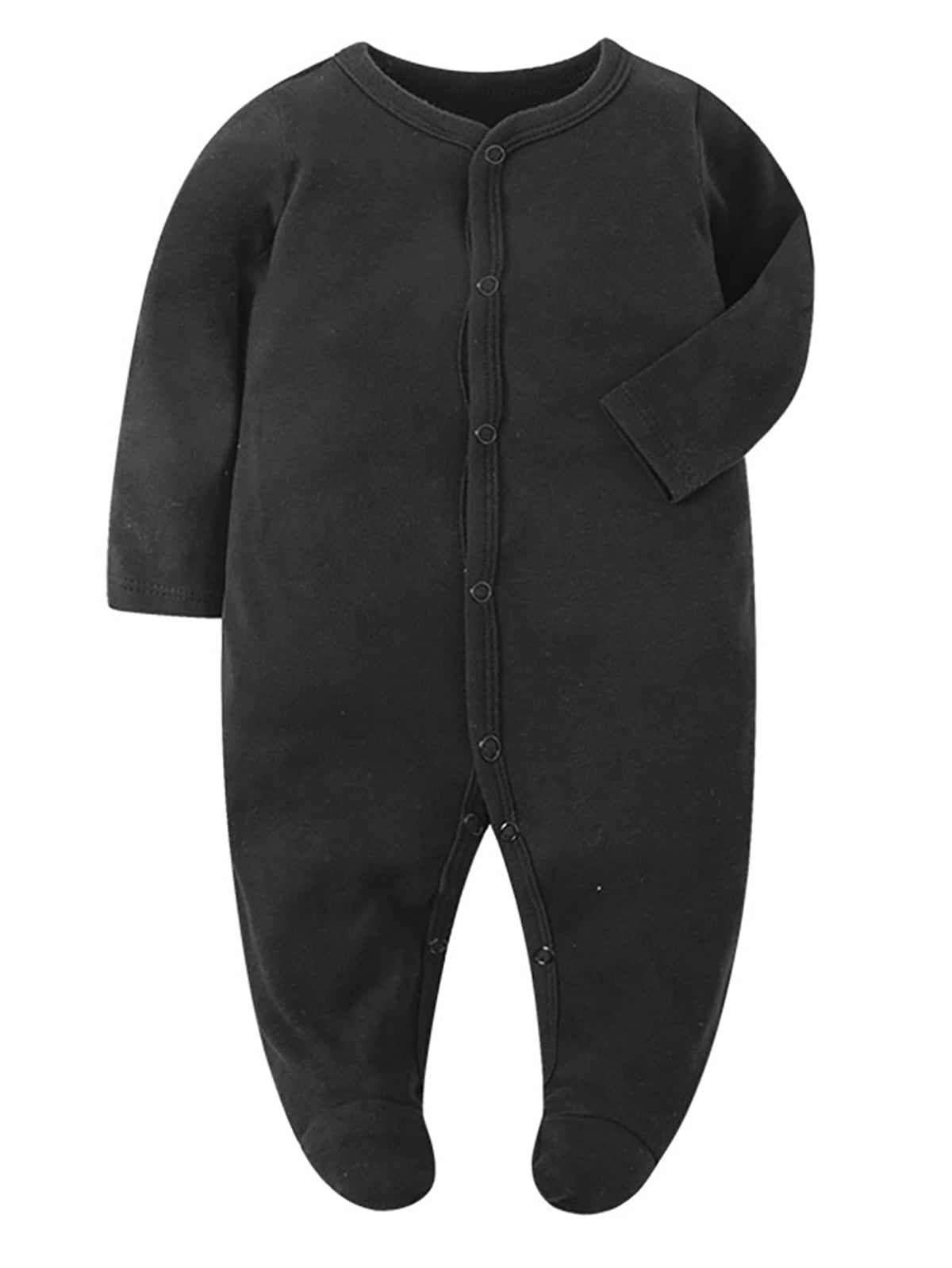 SXIMEE Infant Baby Boys' Sleep and Play Footed Pajamas One-Piece Sleeper Button Romper Jumpsuit ...