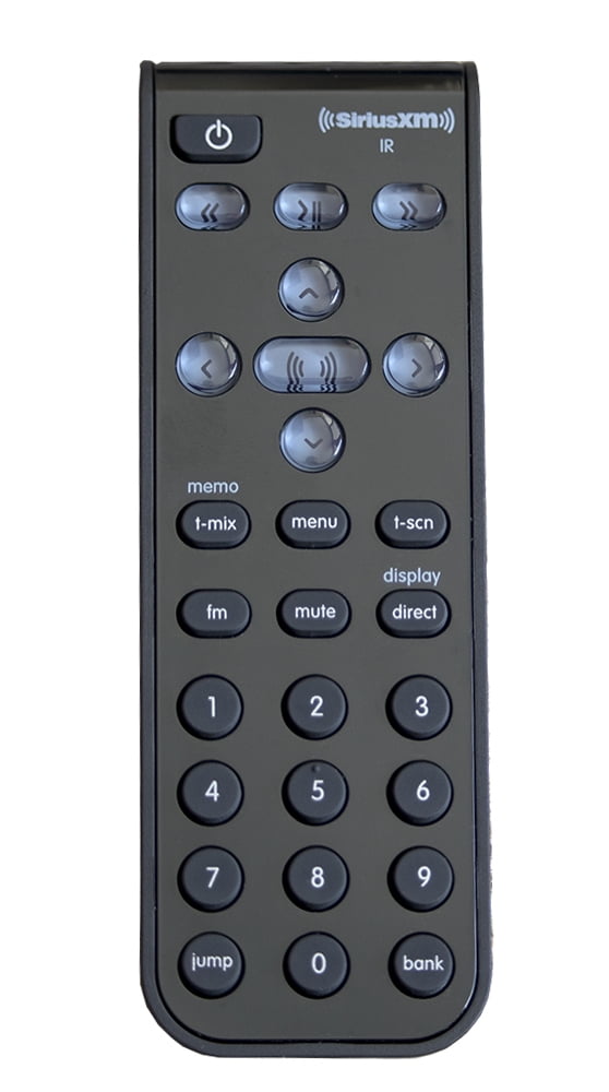 SiriusXM Radio Universal Remote Control SXIR2, Works with All Sirius ...