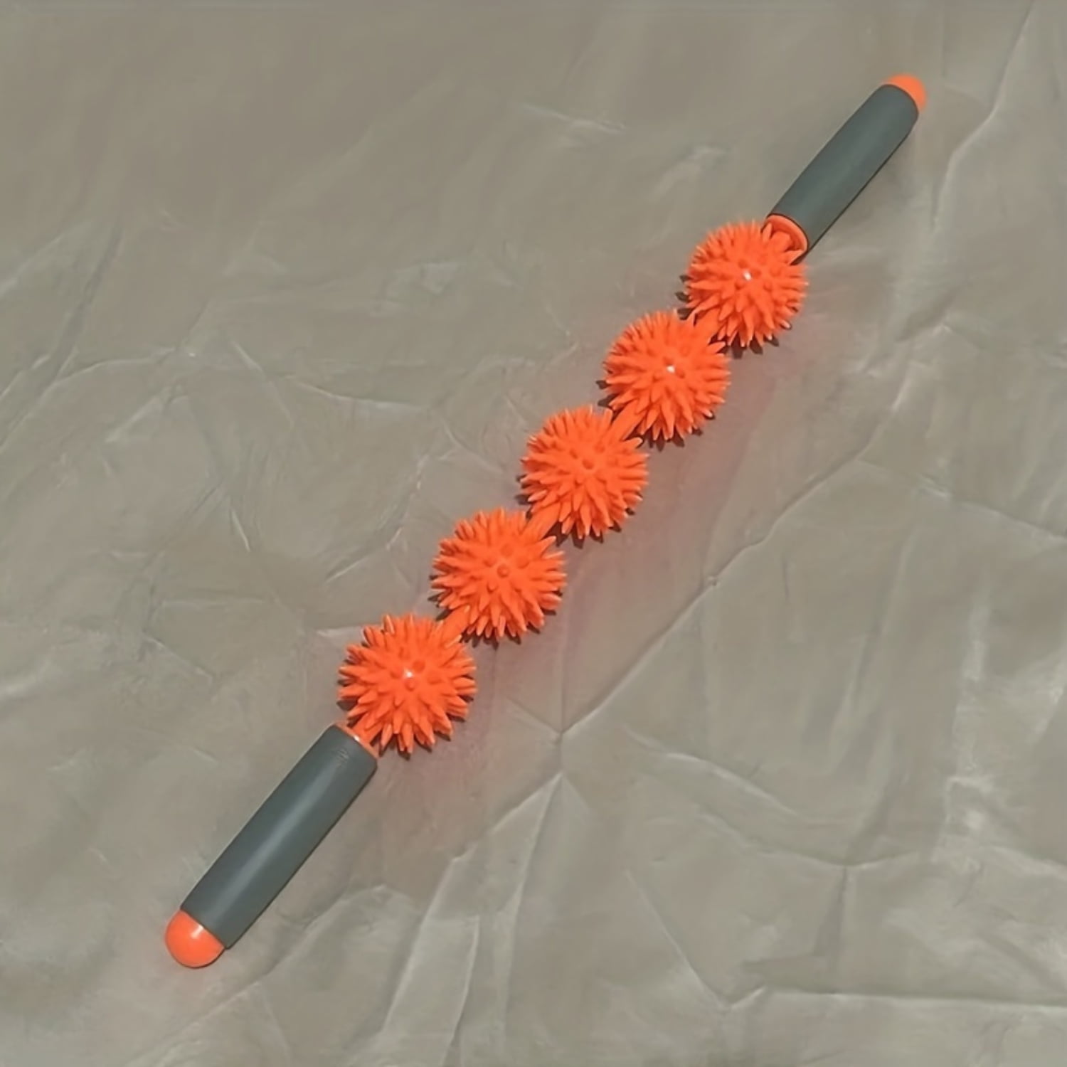 SXS 1pc 5 Ball Spiky Massage Roller Stick Muscle Relief Yoga Fitness ...