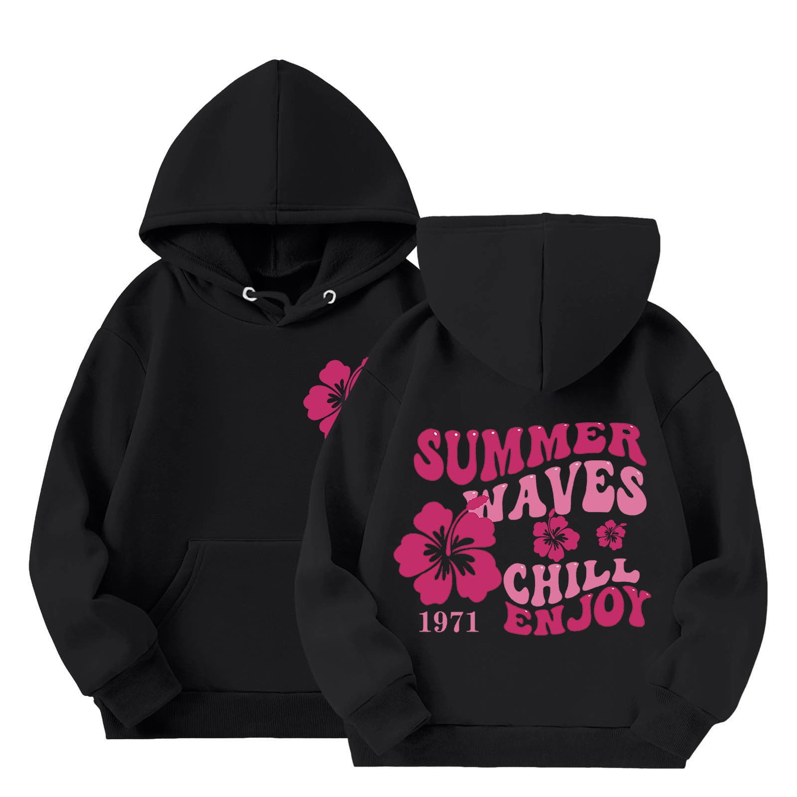 SXcggal Girl's Hoodie Long Sleeve Soft Sweatshirt Graphic Hoody Kids ...