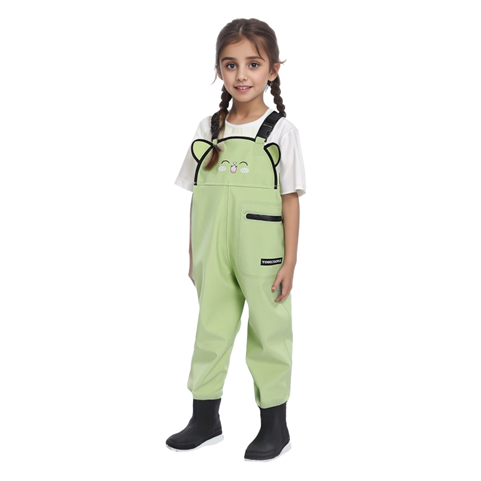 SXcggal Kids Cartoon Waders Youth Fishing Waders For Toddler Children ...