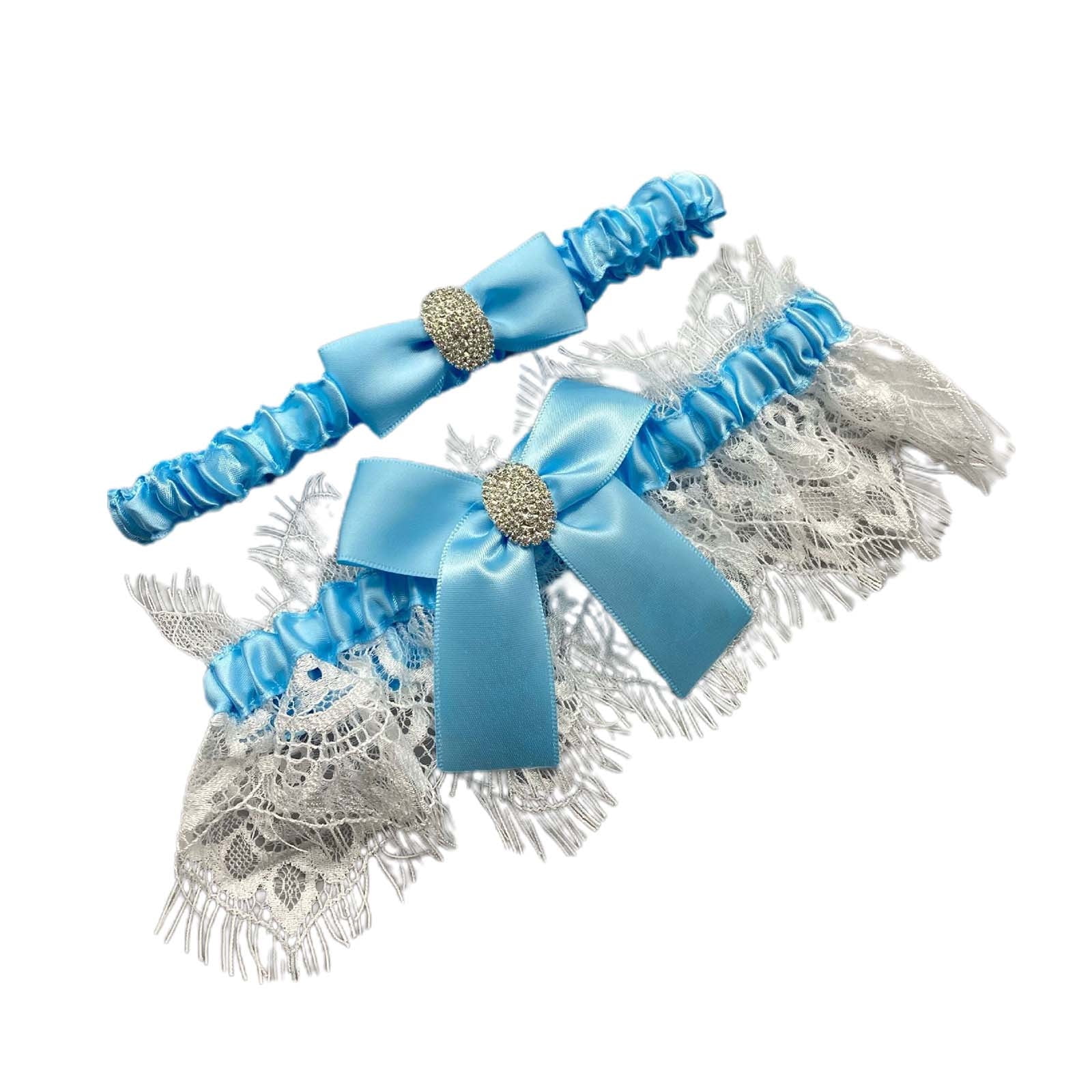 SXcggal Lace Wedding Garter Belt Elastic Thigh Ring Bridal Lingerie ...