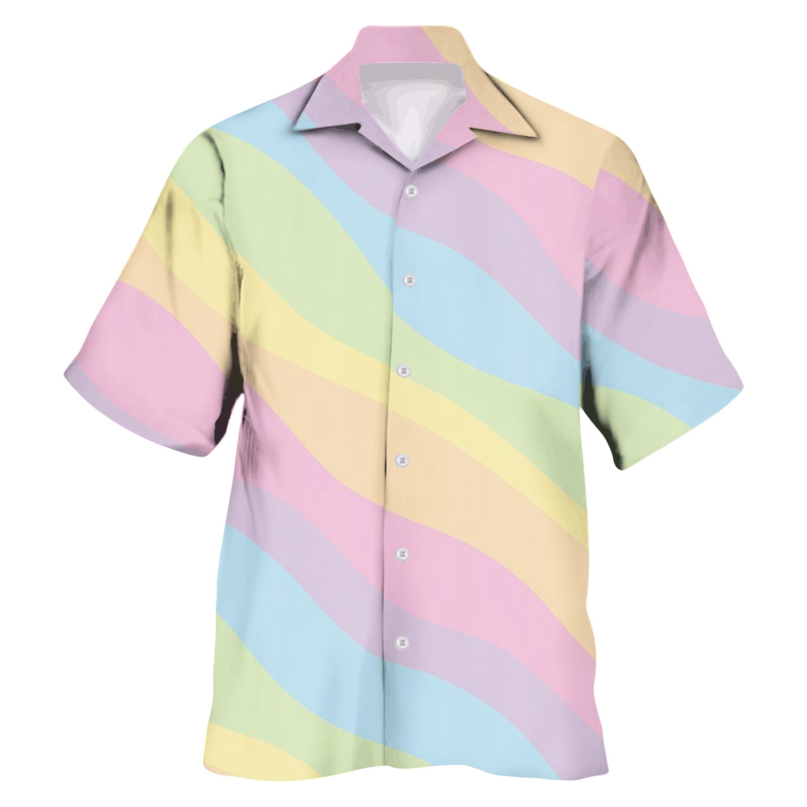 Sxcggal Male Spring And Summer Easter Day Short Lapel Fully Printed
