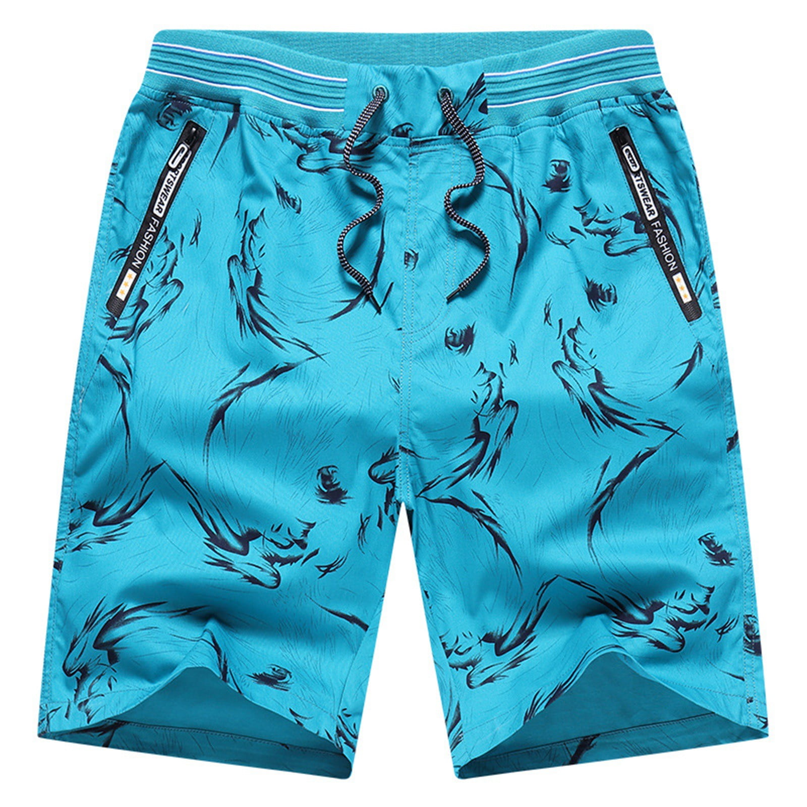 Sxcggal Mens Spring And Summer Street Leisure Sports Multi Pocket