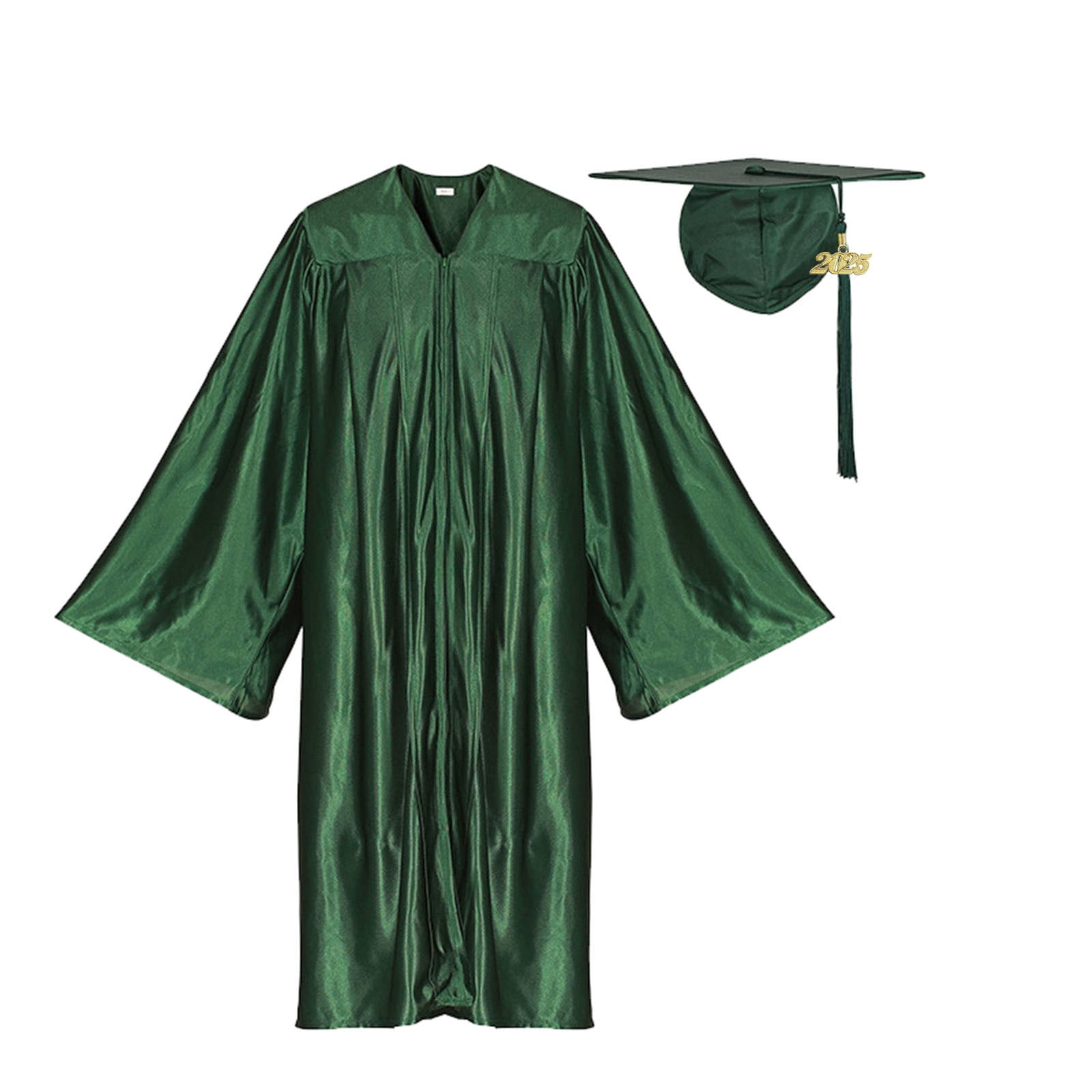 SXcggal Unisex Graduation Gown Cap Set With 2025 Outfit For Adult Size ...