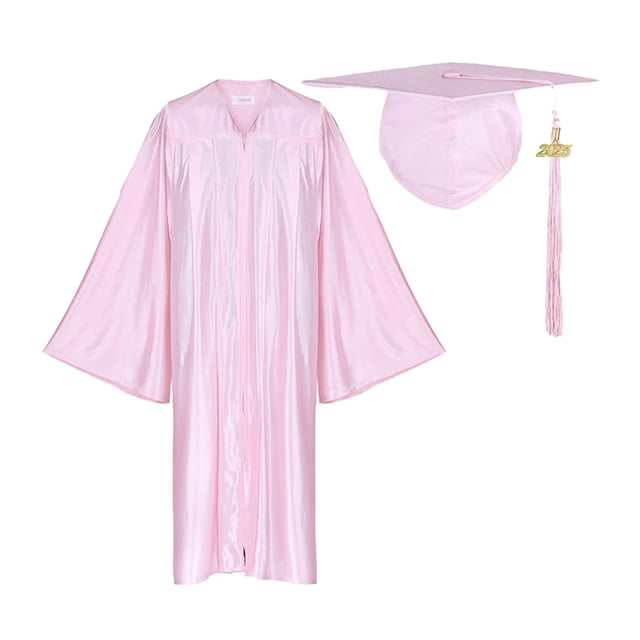 Landzoo Unisex Graduation Gown Cap Set With 2025 Outfit For Adult Size ...