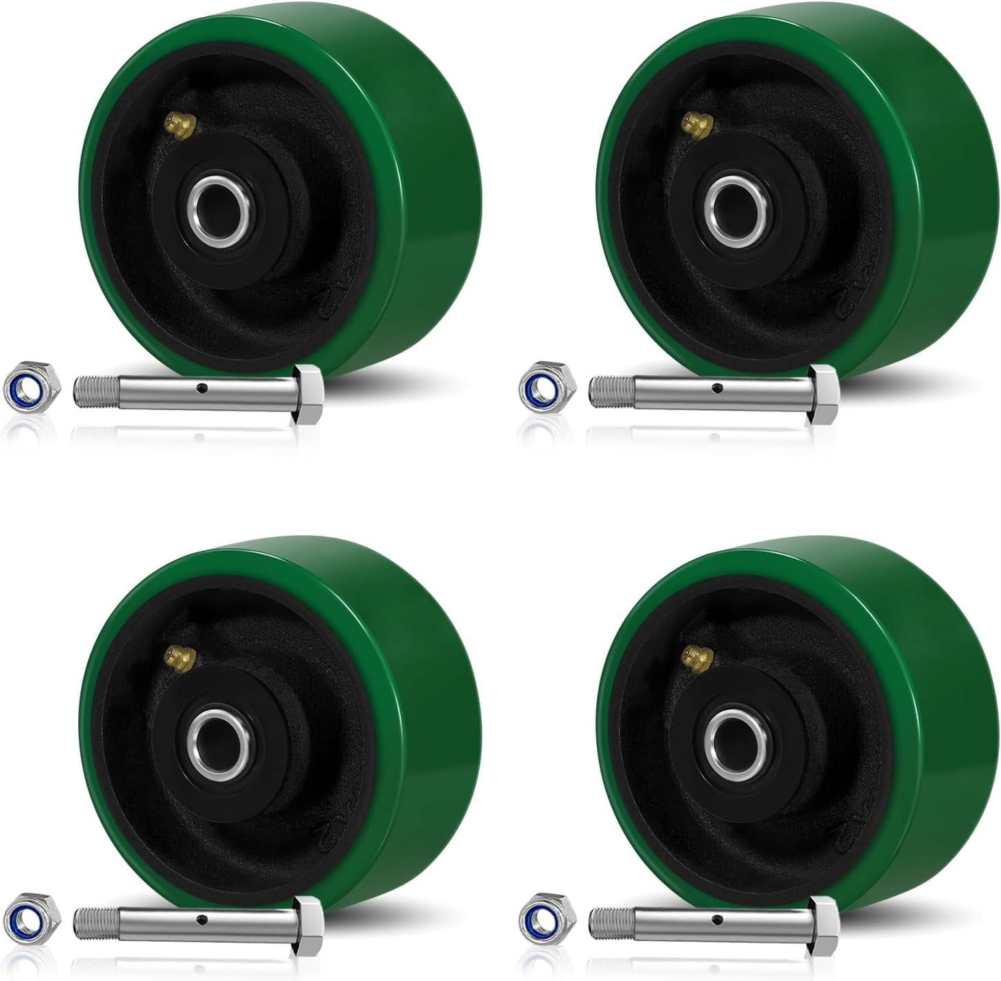 SY America 4" X 2" Heavy Duty Casters Wheels - Caster Wheels,Roller ...