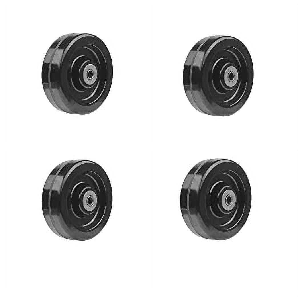 SY America 5"x2" Phenolic Wheel Heavy Duty 4 Swivels with Locking ...
