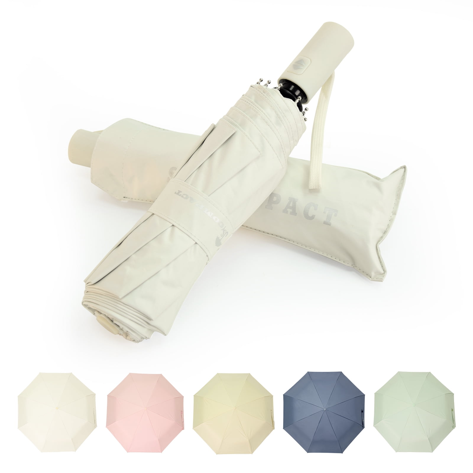 SY COMPACT Lightweight Travel Umbrellas, Auto Open-Close, Waterproof ...