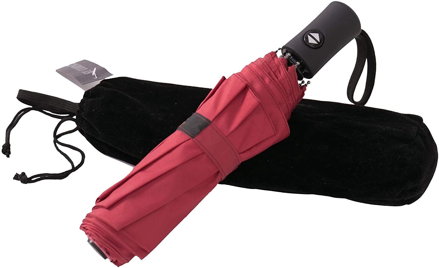 SY Compact Travel Umbrella Auto Folding Waterproof Windproof 11.8 ...