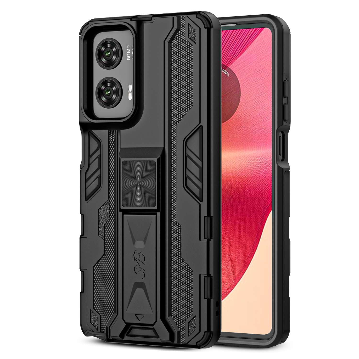 SYB Reflex Shockproof Magnetic Kickstand Phone Case for Motorola Moto G ...