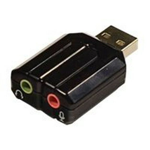 SYBA External USB Stereo Sound Adapter, Extra Audio Source, C-Media ...