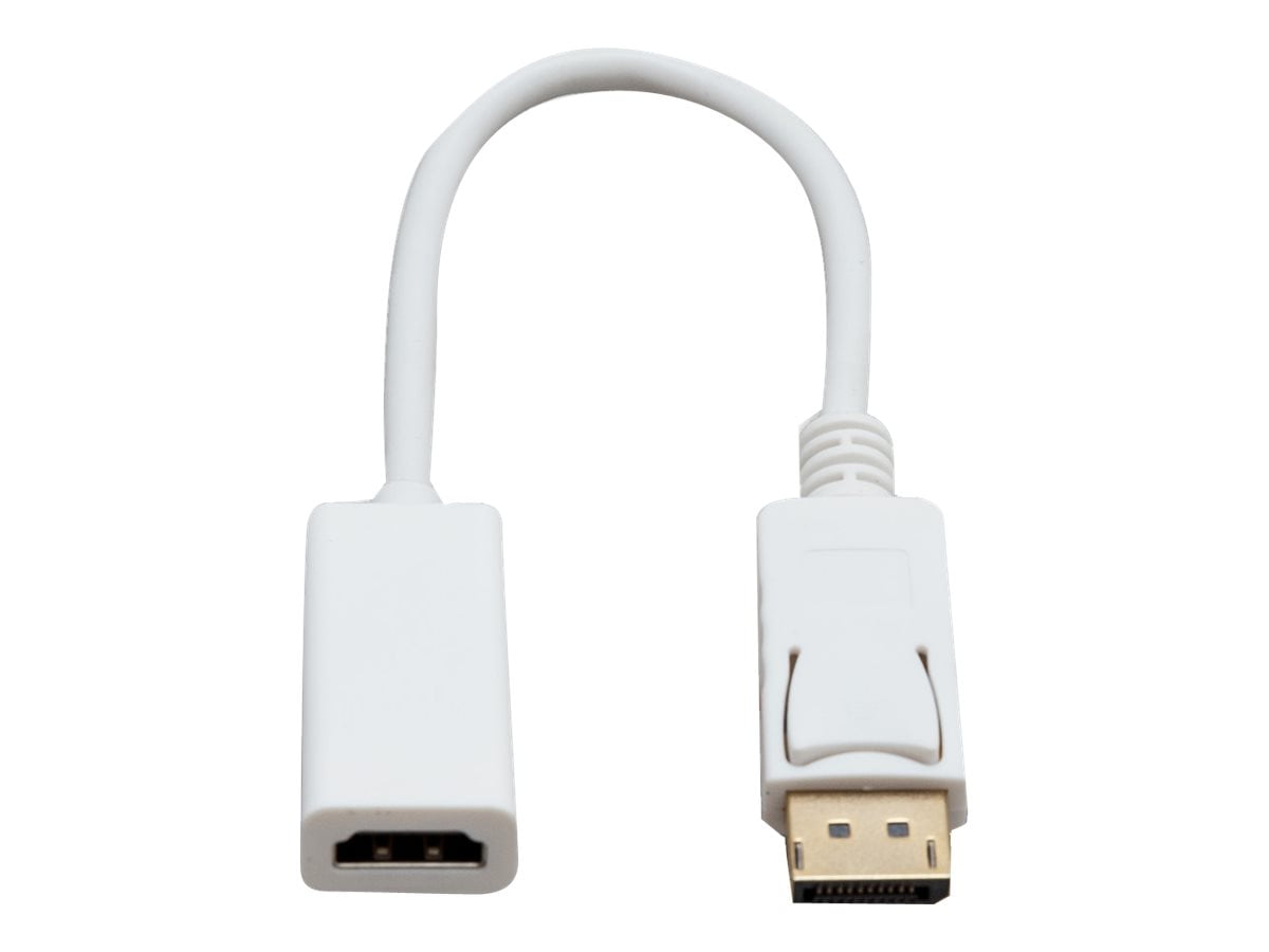SYBA IO CREST DisplayPort to HDMI Adapter Cable, White - Walmart.com