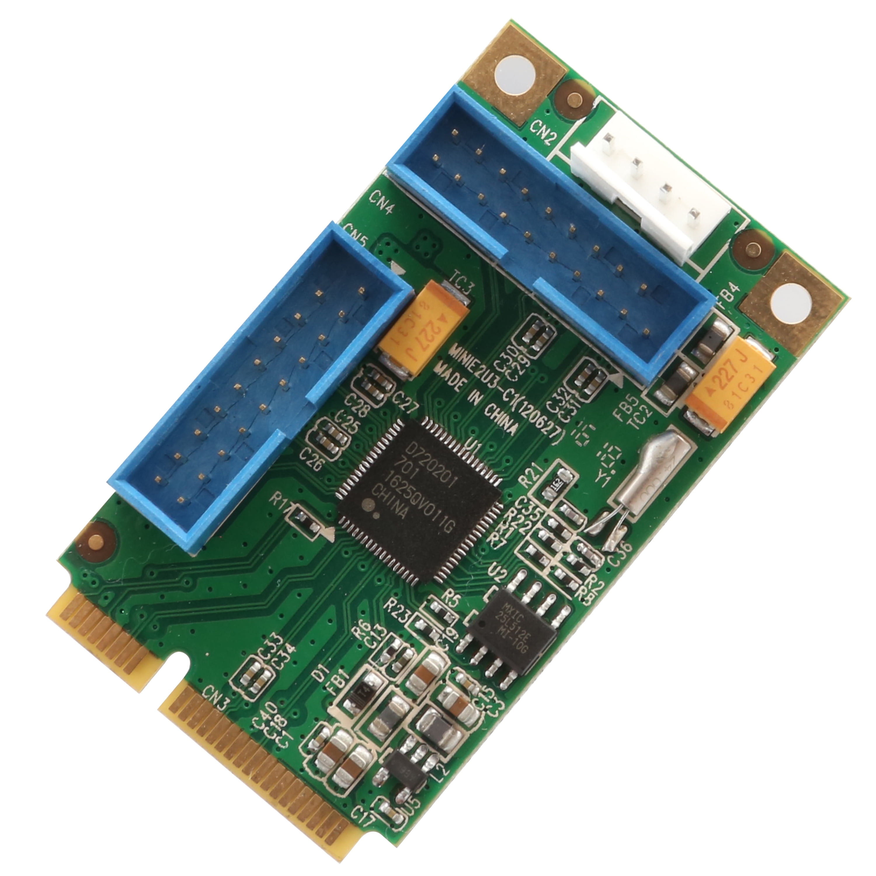 SYBA Mini PCI-Express USB 3.0 Host Controller Card Model SD-MPE20215 ...