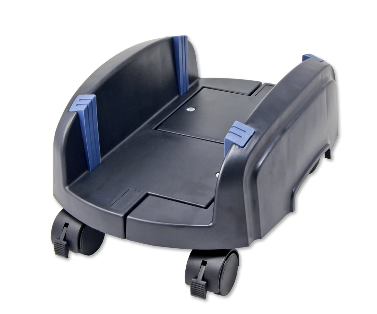 Syba CPU Stand with Castors for ATX Computer PC Case Plastic Black ...