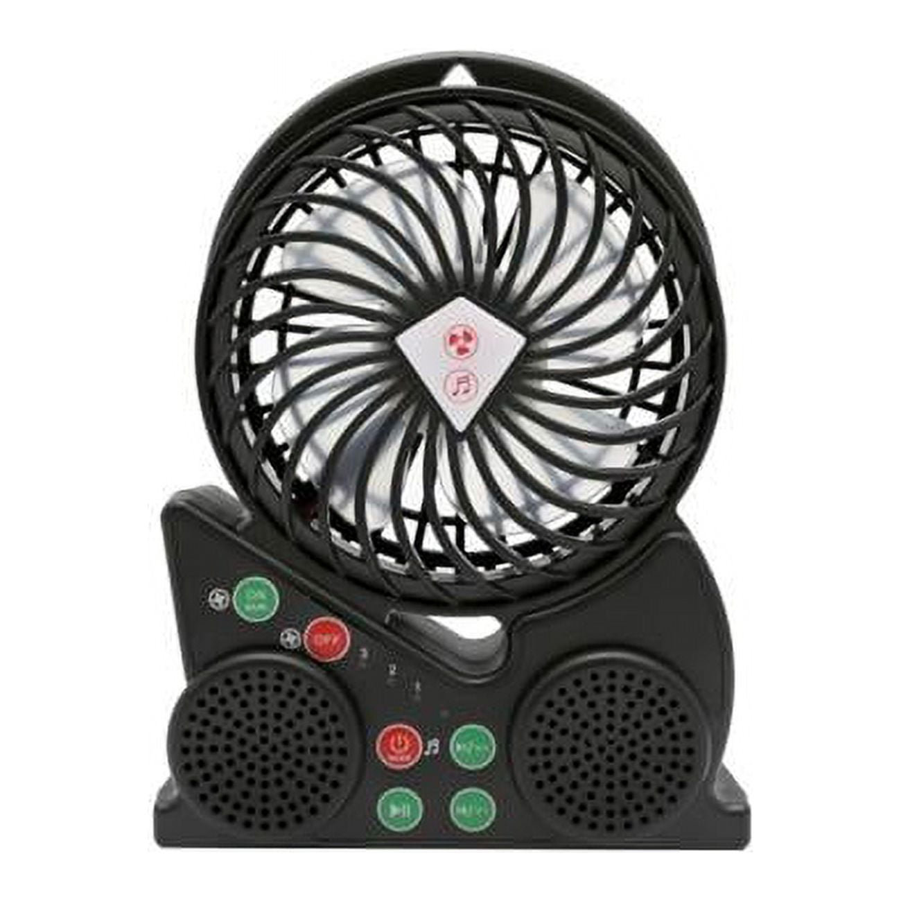 SYBA Multimedia SY-ACC50108 Portable Bluetooth Speaker Fan USB ...