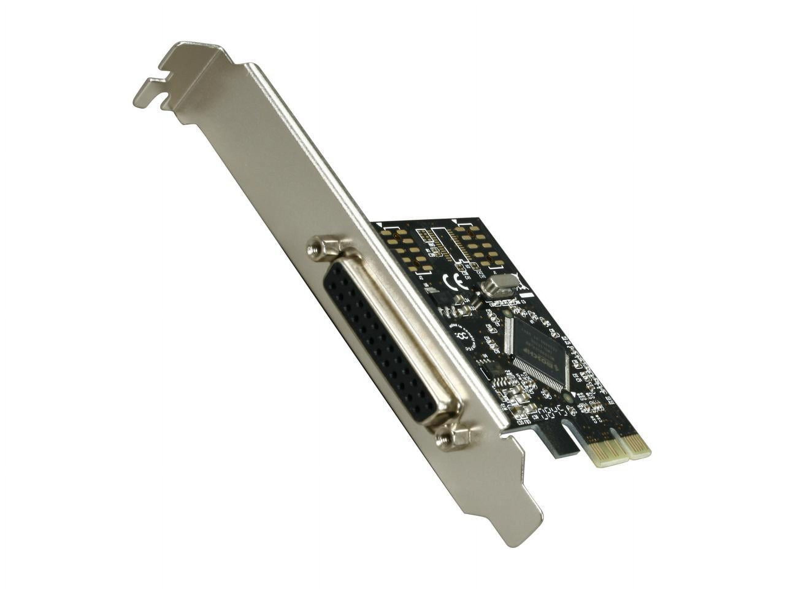 SYBA PCI-Express 1-Port Parallel/Printer Card with Low Profile Bracket ...