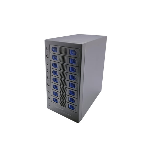 SYBA SY-ENC50125 Black Hard Drive Enclosure USB 3.2 (10Gbps) Type-C 8 ...