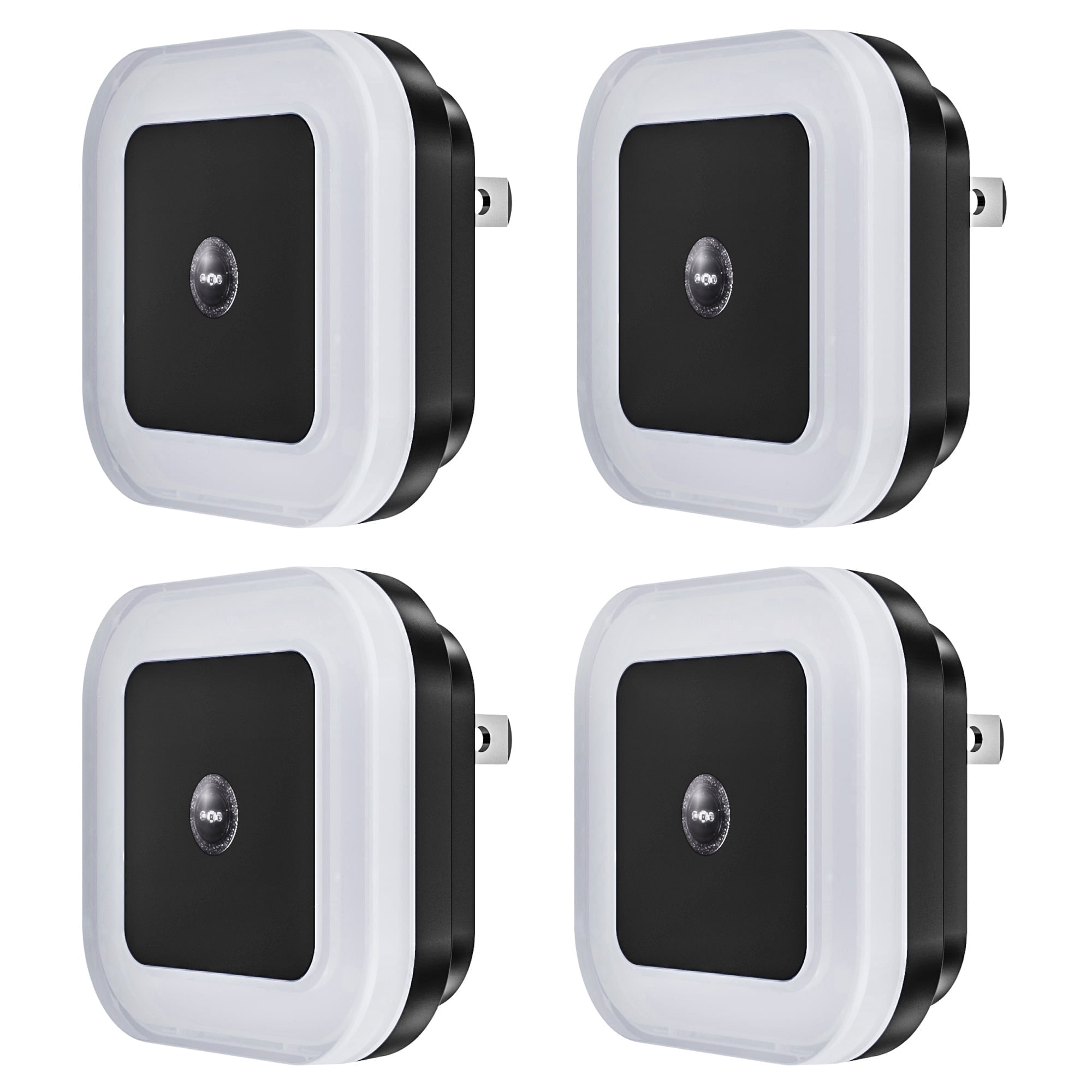 SYCEES Plug-in LED Night Light with Dusk to Dawn Sensor for Hallway ...