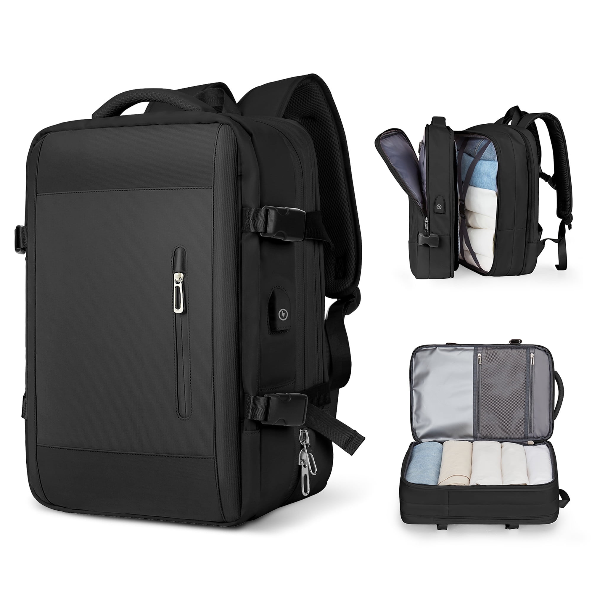 SYCNB Large Travel & Hiking Backpack for Men & Women, Fully Waterproof ...