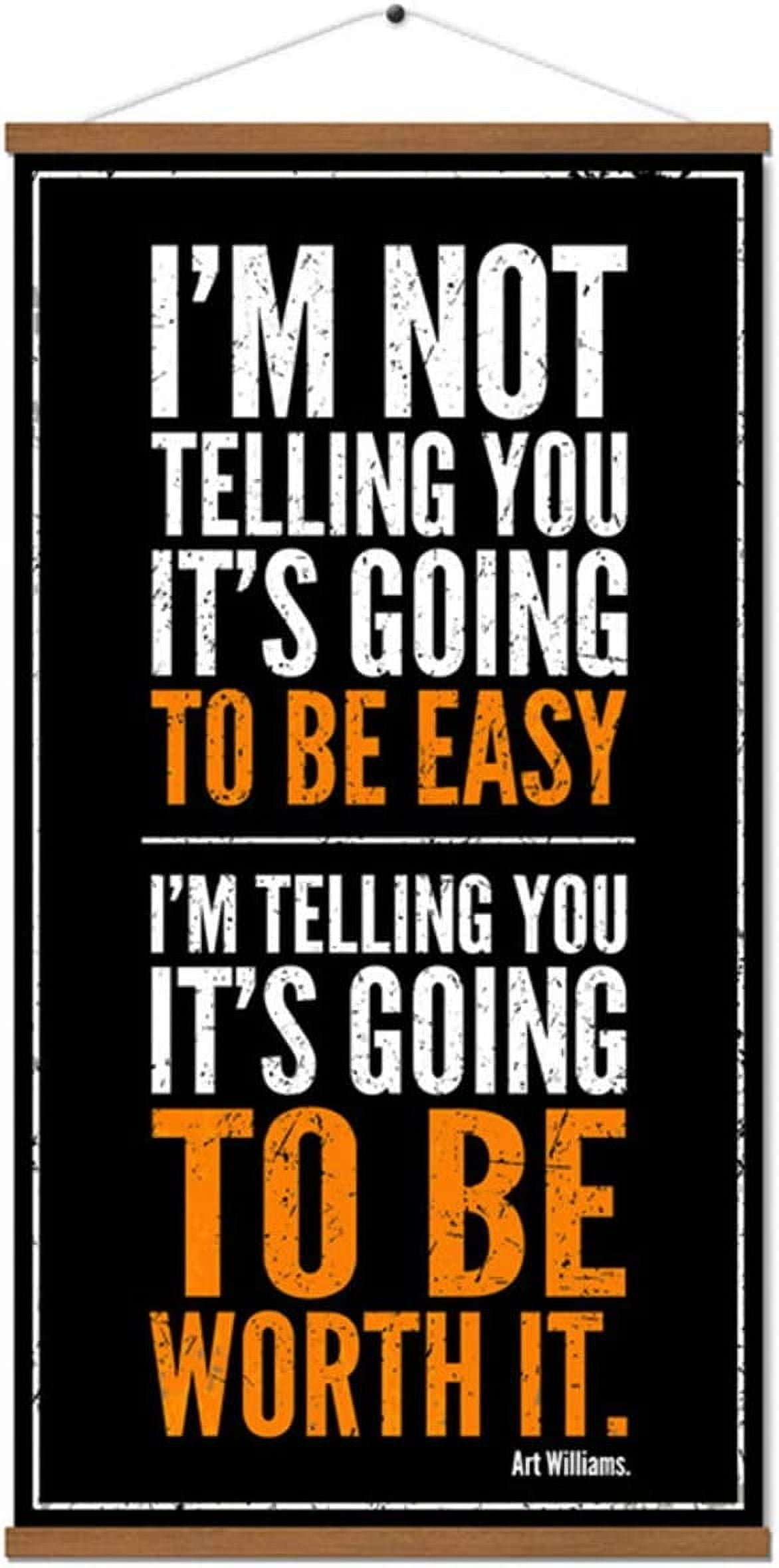 SYDposter Arthur Williams Inspirational Print Quote Poster Motivational ...