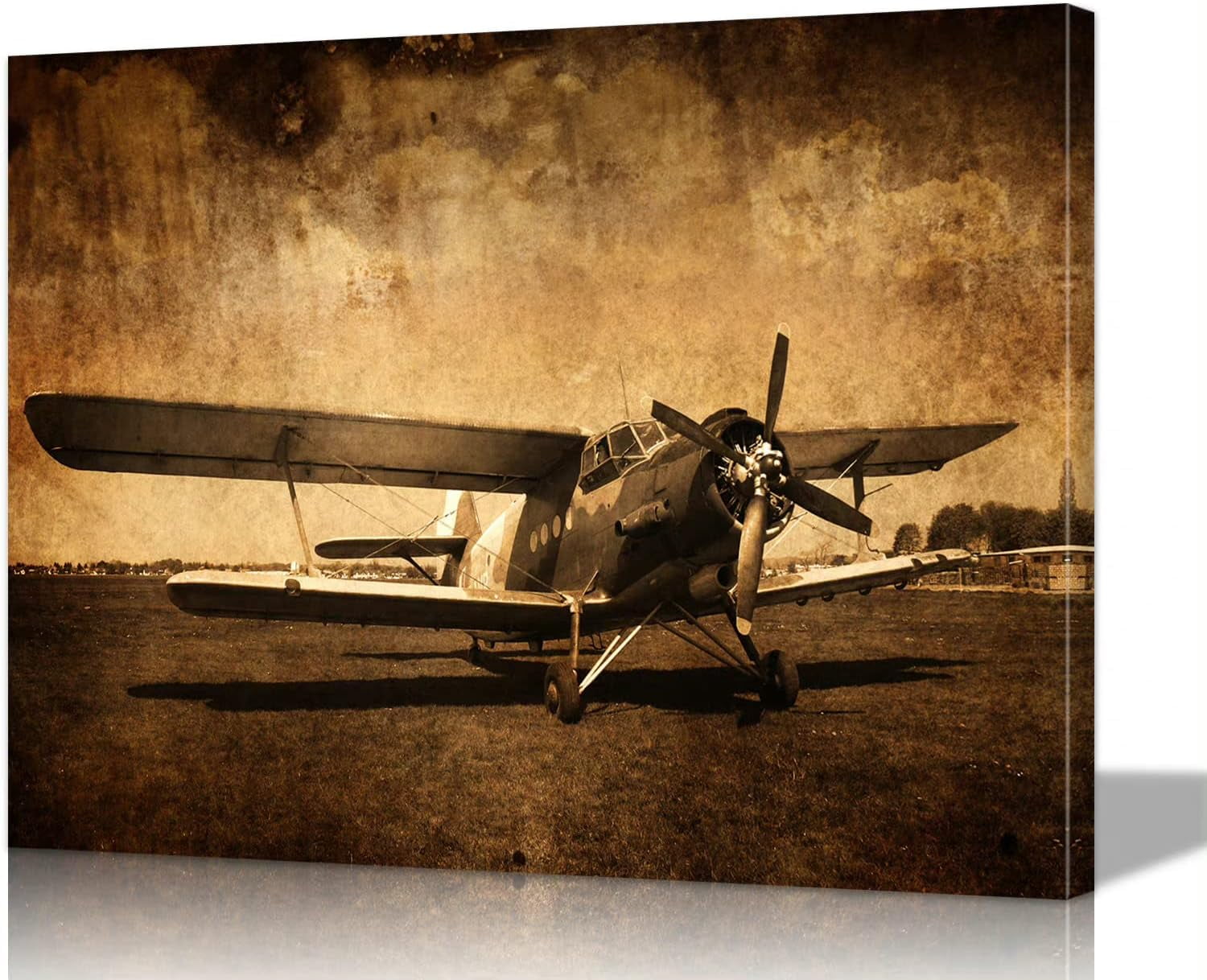 SYDposter Aviation Decor Airplane Decor Airplane Canvas Wall Art Plane ...