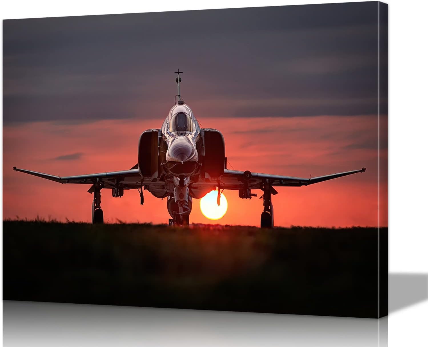 SYDposter Aviation Decor Airplane Wall Art F-4 Phantom Poster Airplane ...