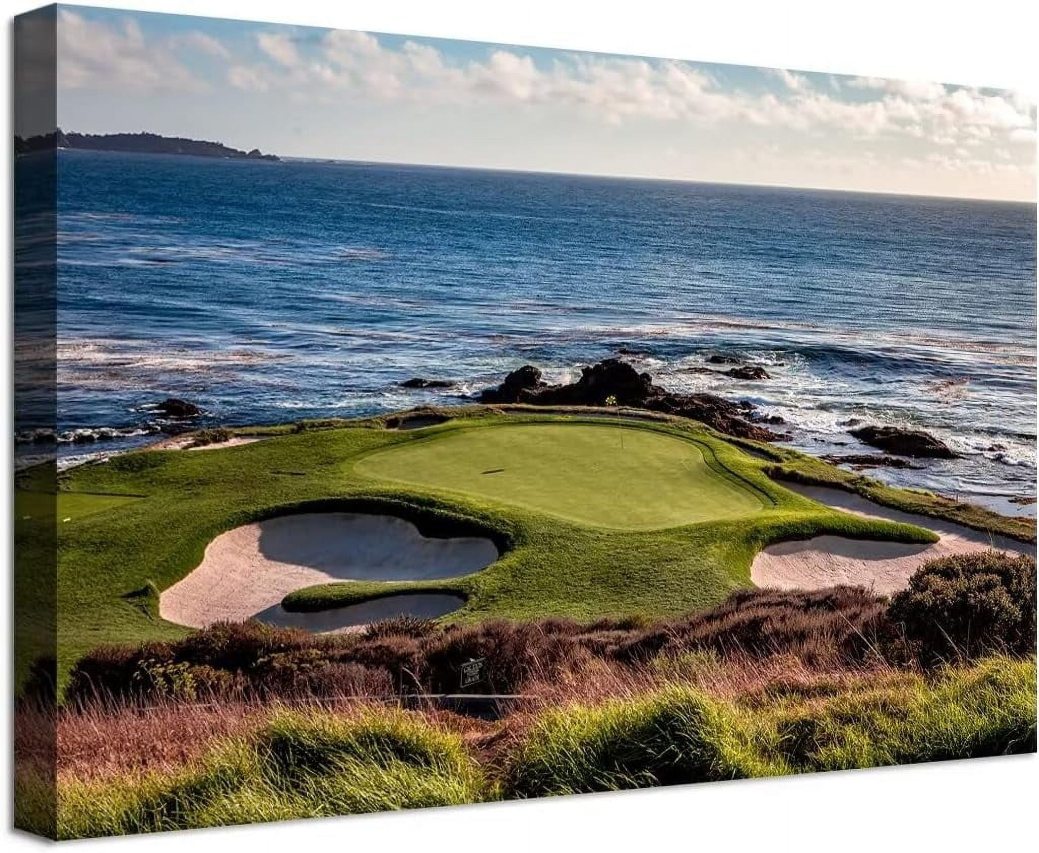 SYDposter California Coastline Golf Course Wall Art Prints USA Golf ...