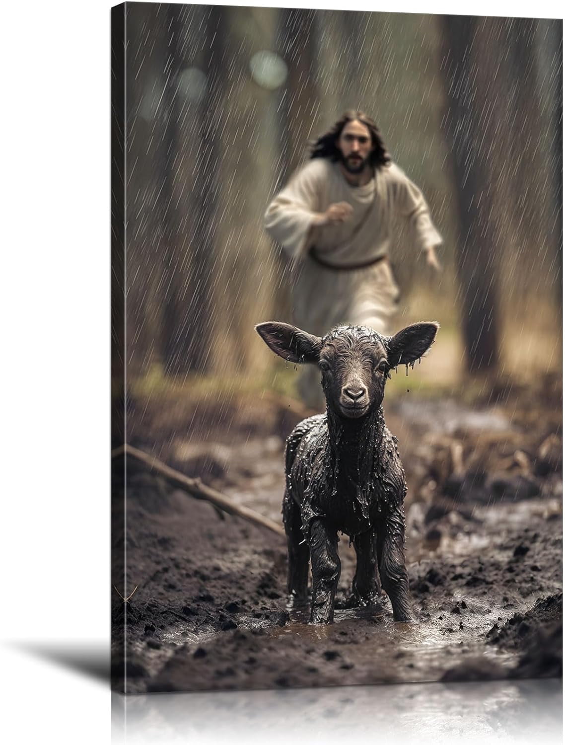 SYDposter Jesus Wall Art Jesus Poster Religious Wall Decor Christian ...