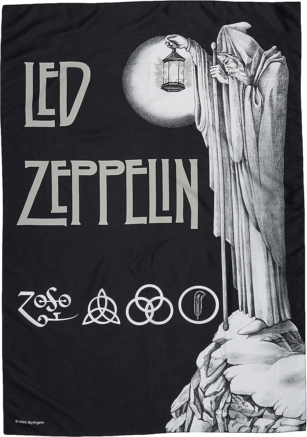 SYDposter Led Zeppelin Stairway To Heaven Fabric Poster / Flag 44" x 22 ...