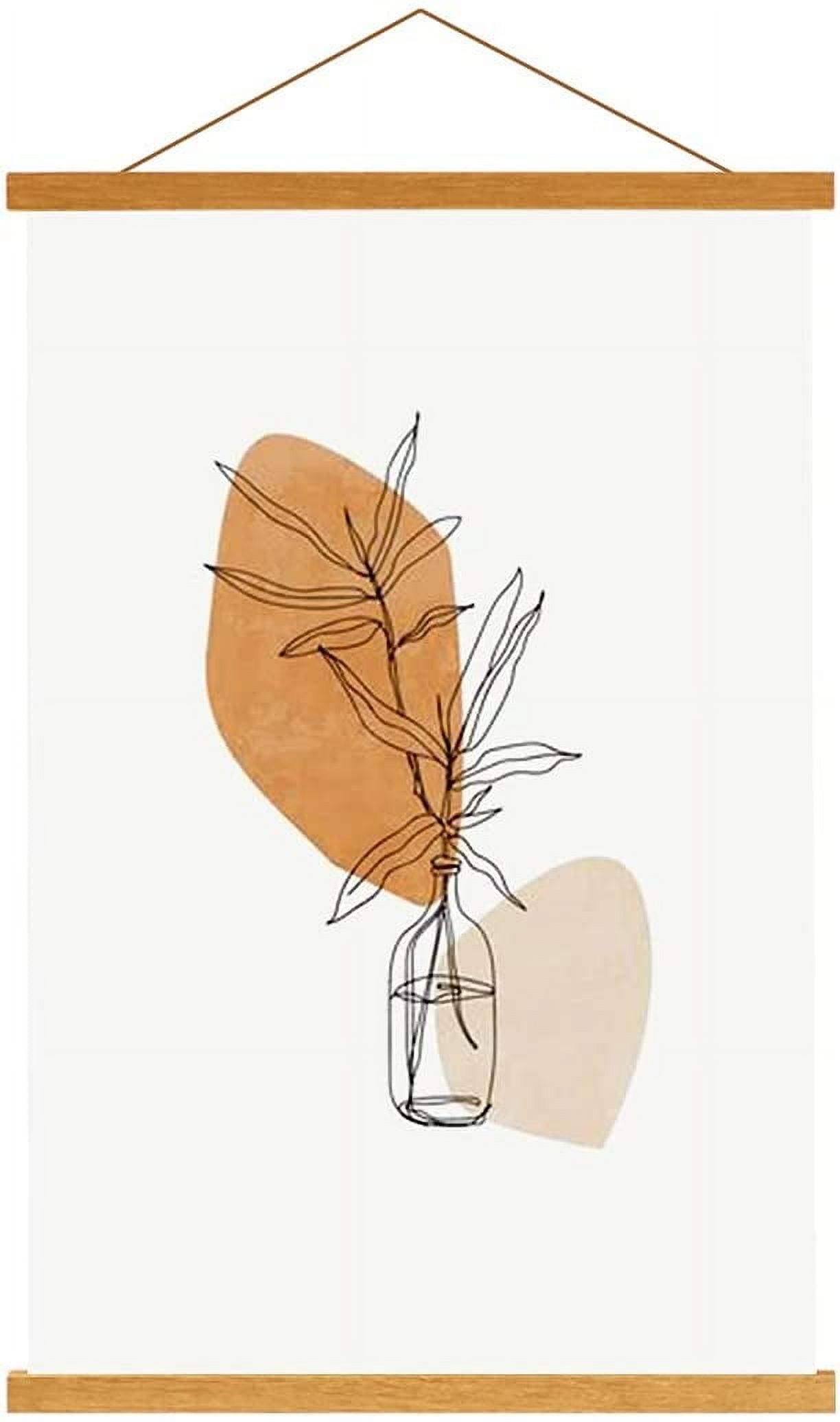 SYDposter Magnetic Poster Hanger, 32x24 32x48 32x23 Poster Frame Wood ...