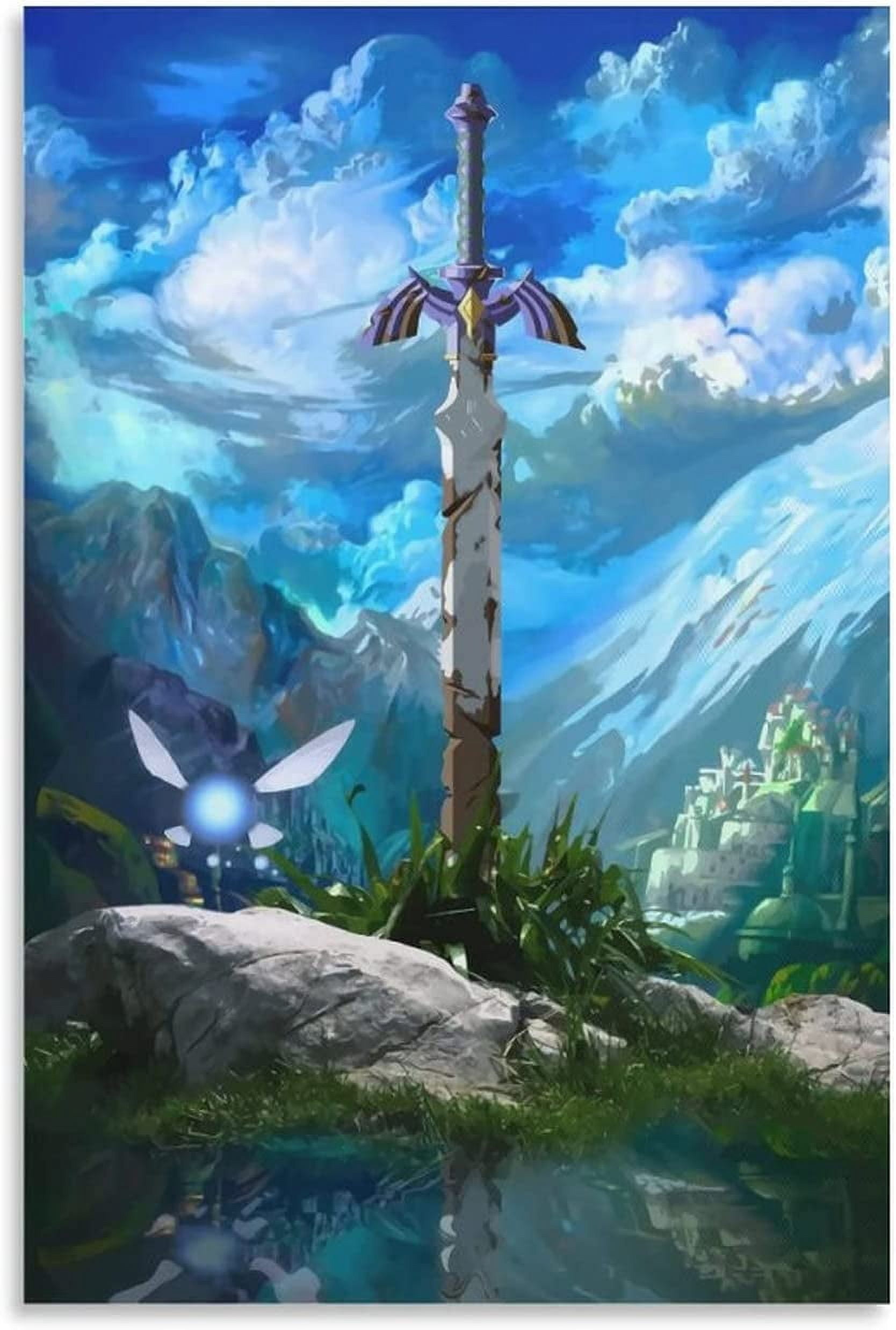 SYDposter Master Sword Canvas Art Poster And Wall Art Picture Print ...