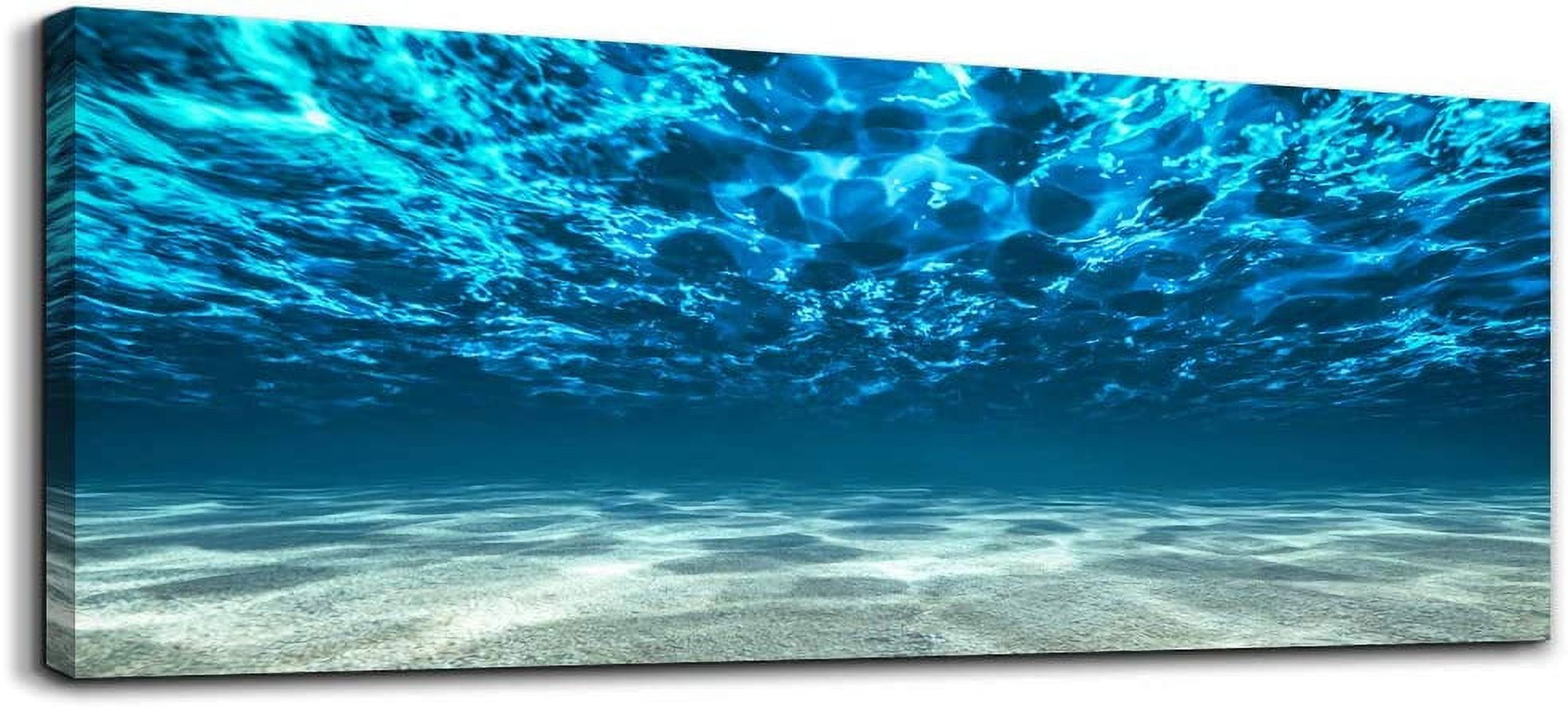 SYDposter Print Artwork Blue Ocean Sea bedroom Wall Art Decor Poster ...