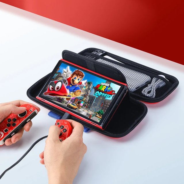 SYEURHD Portable Game console box Hard shell high capacity gamecard ...