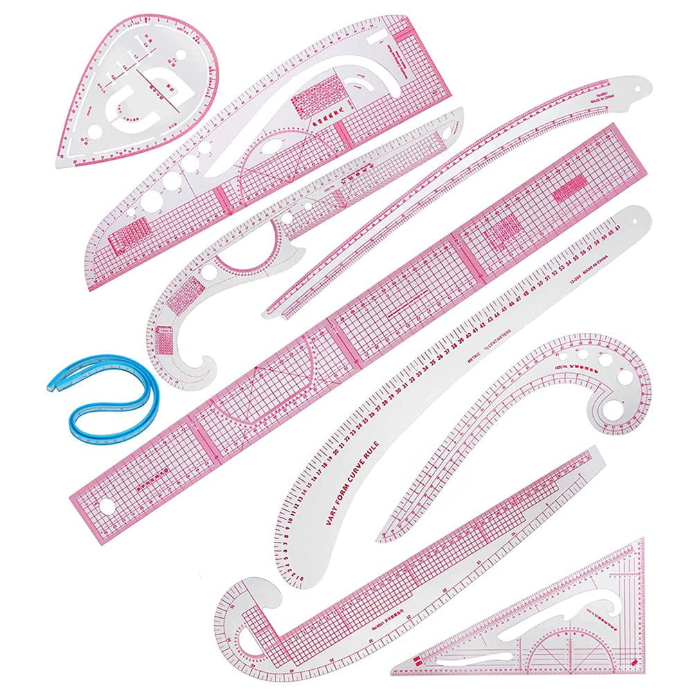 SYGA Sewing Ruler Flexible MultiFunction Curve Ruler for Manual Cutting ...