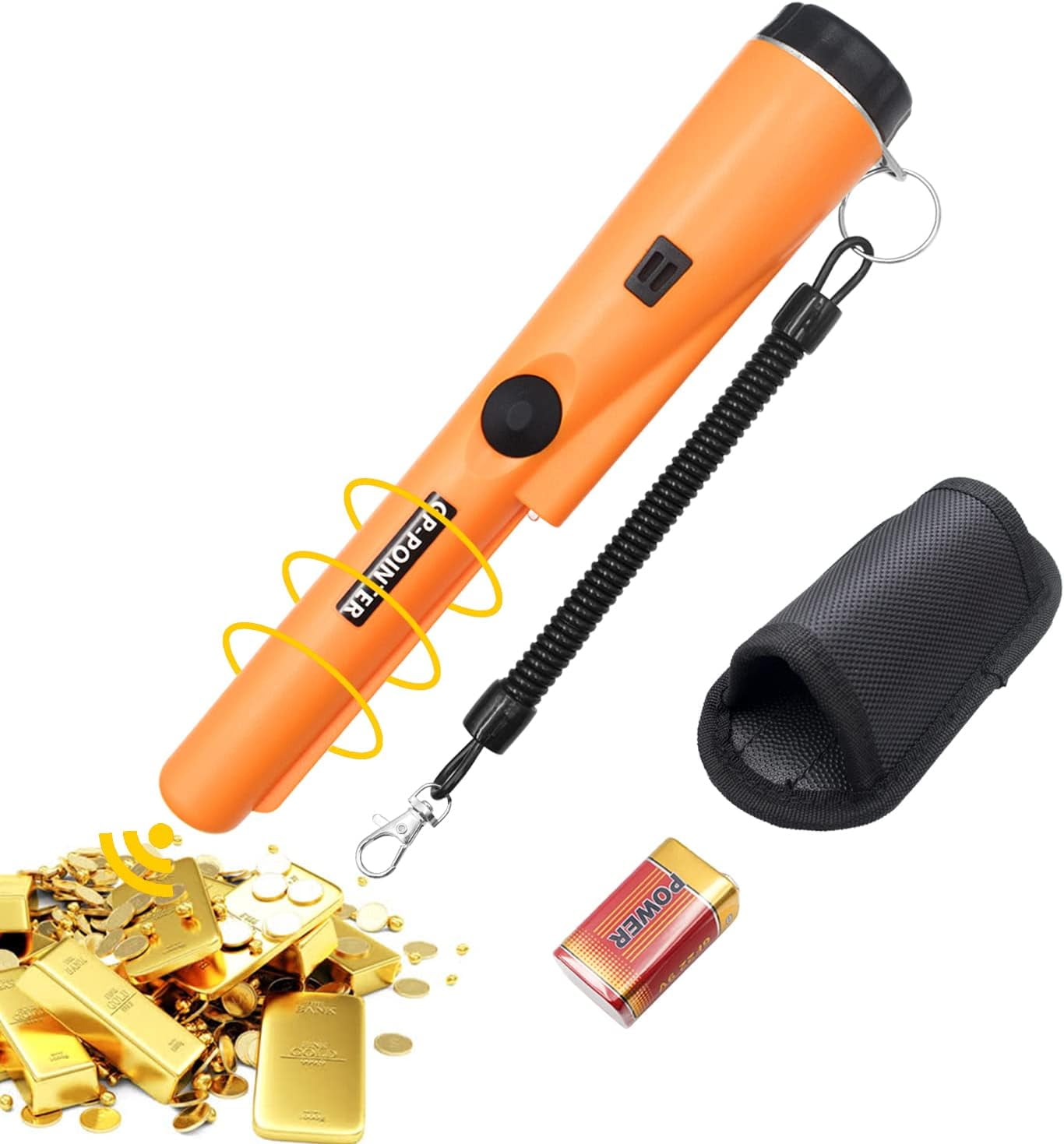 SYITOOCK Metal Detector Pinpointer, Professional Handheld Pin Pointer ...