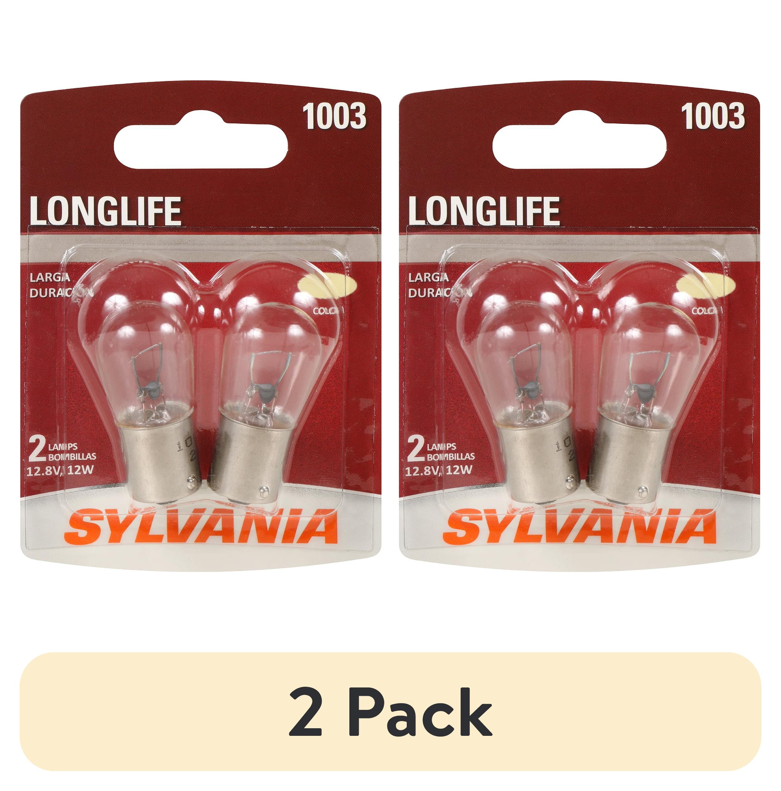 (2 pack) SYLVANIA 1003 Long Life Mini Bulb, 2 Pack - Walmart.com