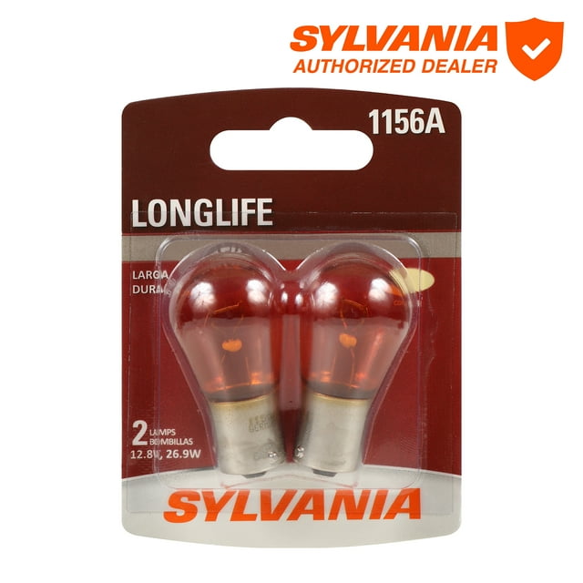 Sylvania 1156A Long Life Mini Bulb, 2 Pack, Compatible with Multiple Cars - Walmart.com