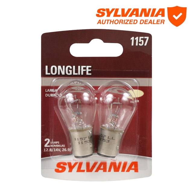 Sylvania 1157 Long Life Mini Bulb, 2 Pack, Compatible with Multiple ...