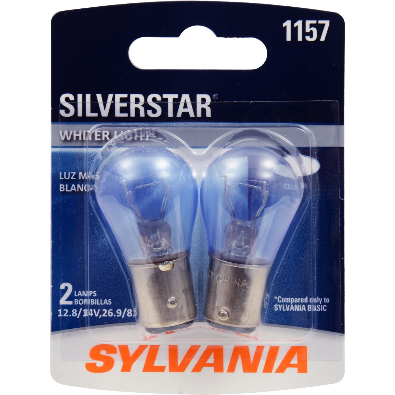 SYLVANIA 1157 SilverStar Mini Bulb, 2 Pack - Walmart.com
