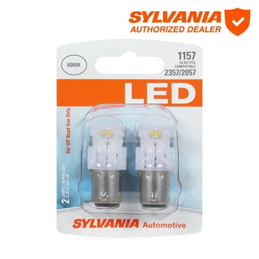 Sylvania 1157 Long Life Mini Bulb 2 Pack for Car Interior Exterior Lighting - Walmart.com