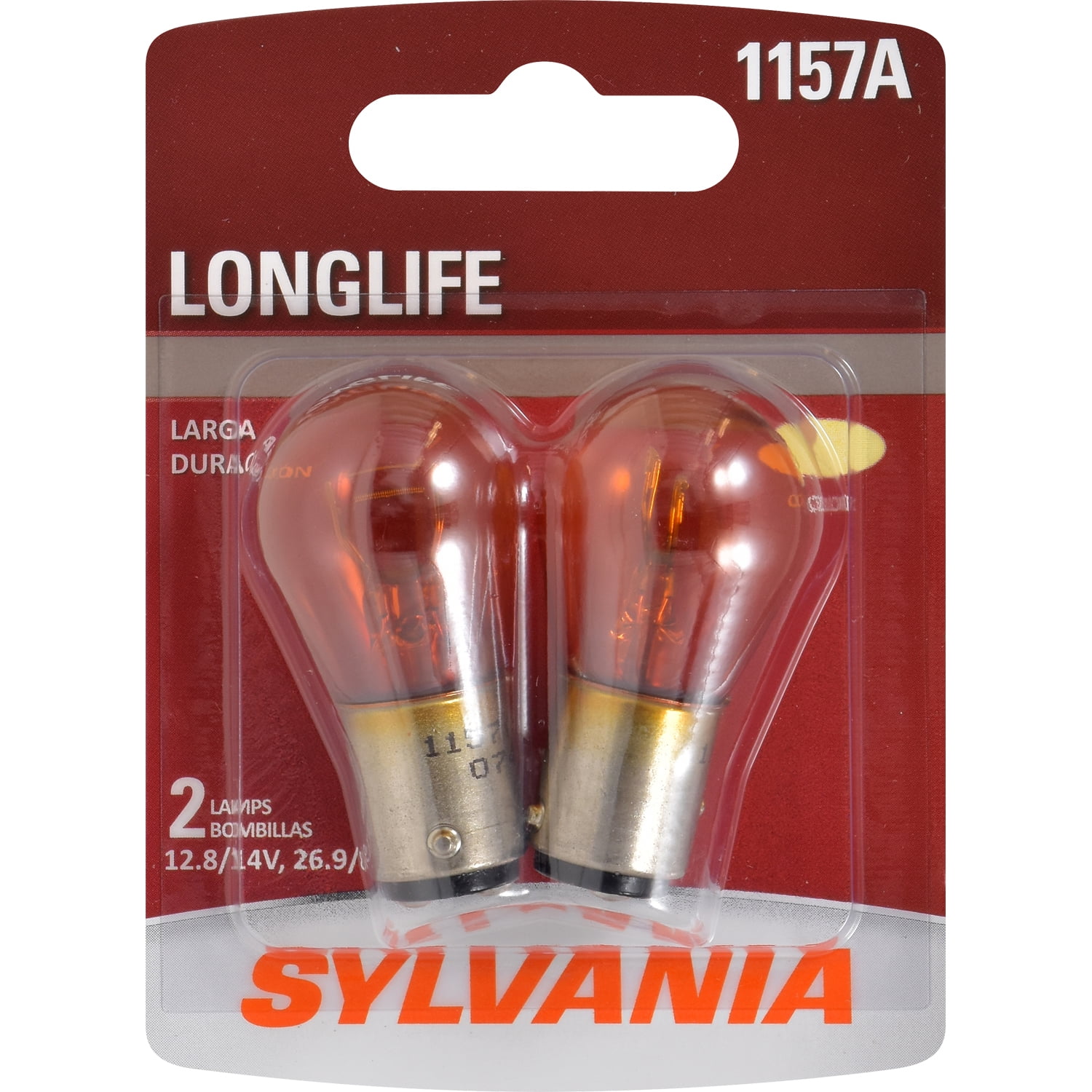 SYLVANIA 1157A Long Life Mini Bulb, 2 Pack - Walmart.com