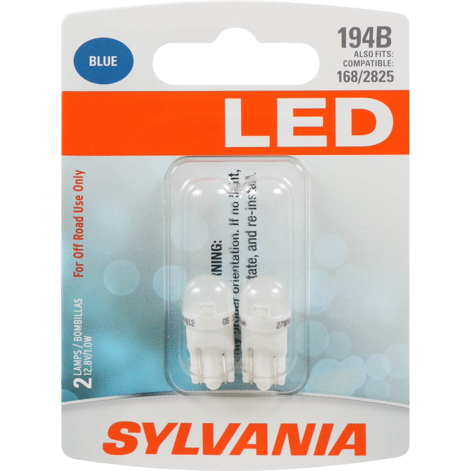 SYLVANIA 194B BLUE SYL LED Mini Bulb, 2 Pack - Walmart.com