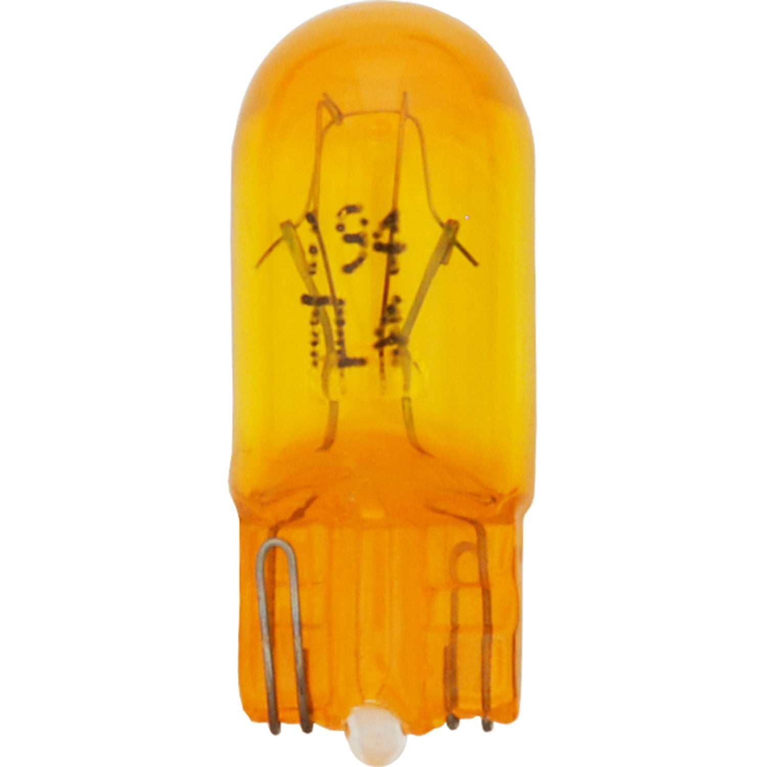 SYLVANIA 194NA Natural Amber MSF2 Basic Miniature Bulb, (Contains 10 ...